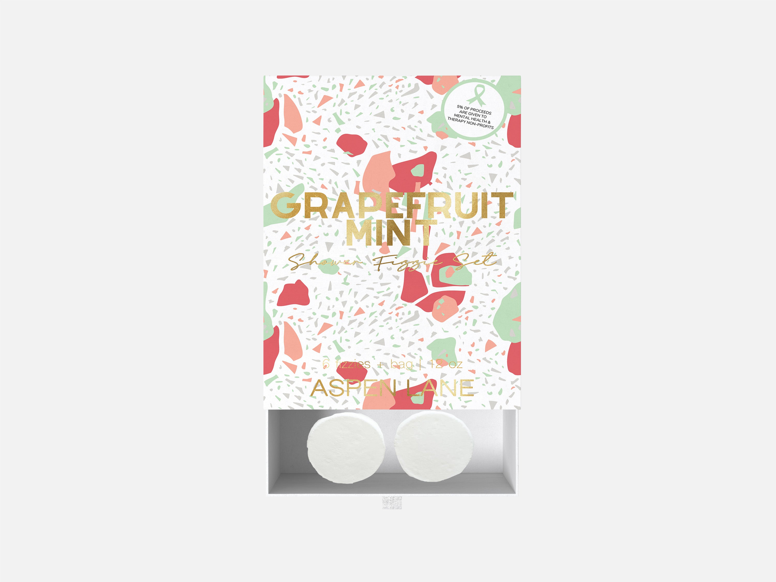 Grapefruit Mint Shower Steamer Fizzie Set