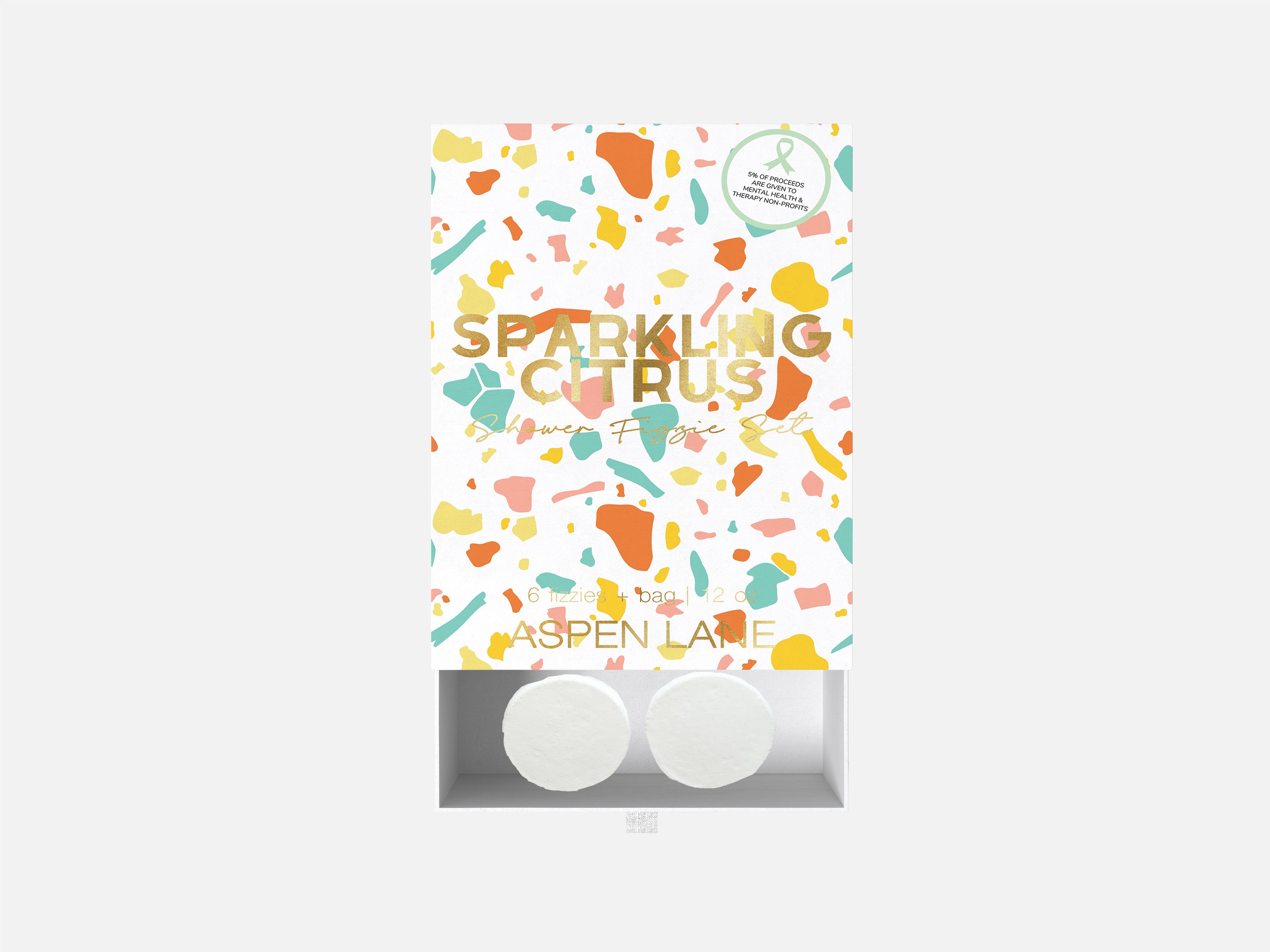Sparkling Citrus Shower Steamer Fizzie Set